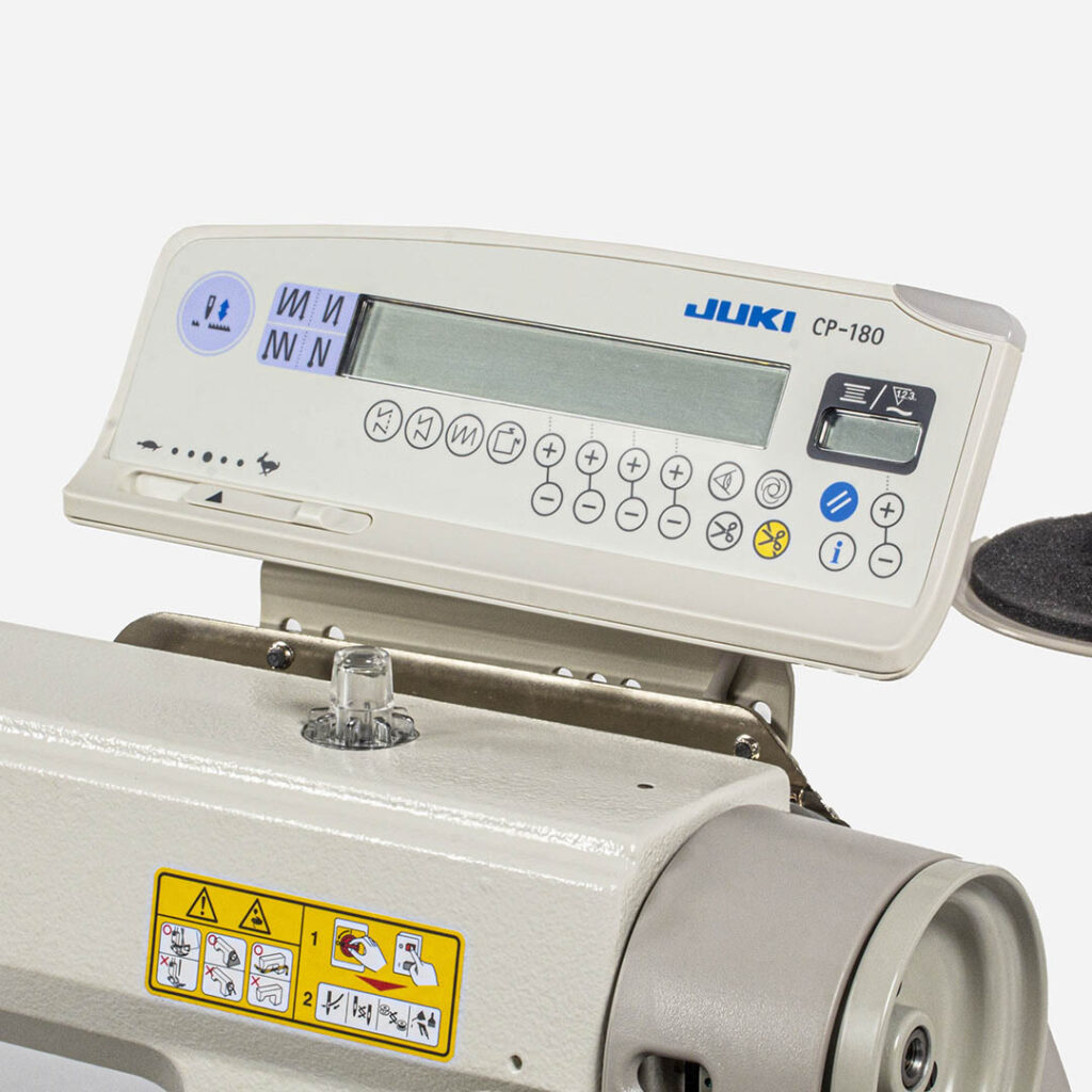 Plana Una Aguja de Coser y Cortar, Doble Transporte, Electrónica – Juki – Amexicol